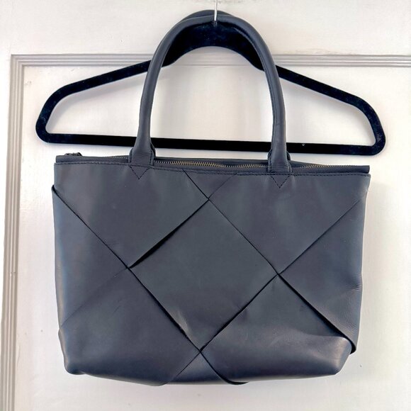 margot | Bags | Margot Woven Leather Tote Bag | Poshmark